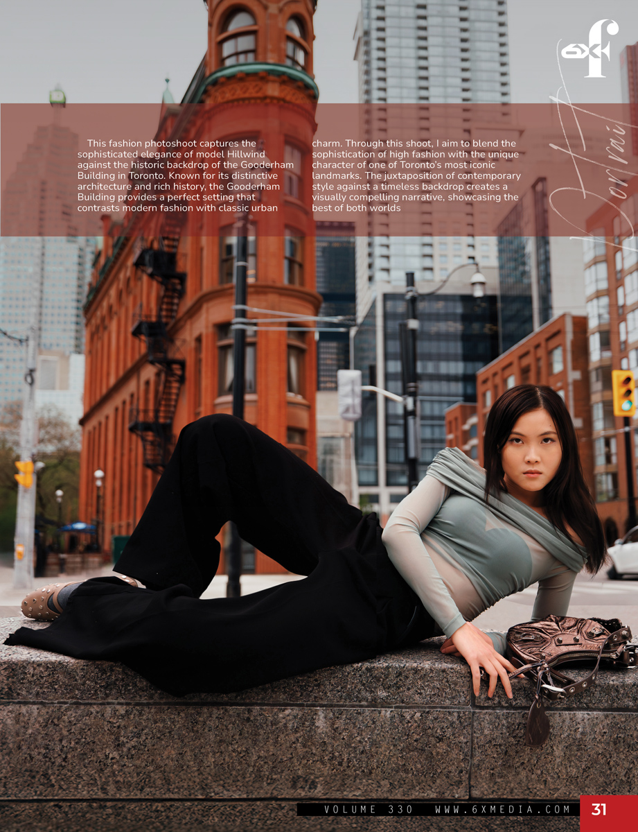 Hillwind Photoshoot in Toronto Featured in 6XF Magazine